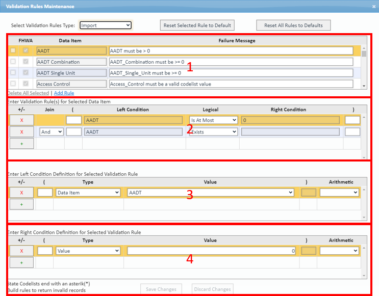Edit Rules – ALDOT - PMG Software Professionals