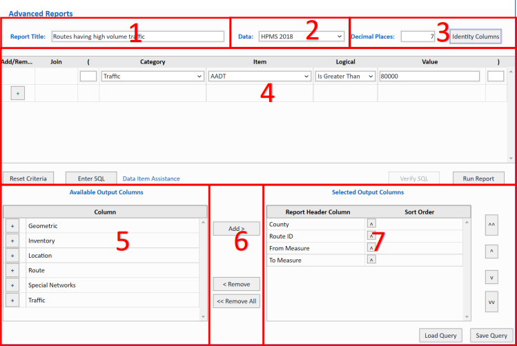 Advanced Reports – ALDOT - PMG Software Professionals