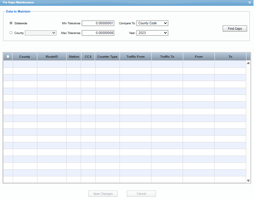 Fix Gaps – ALDOT - PMG Software Professionals
