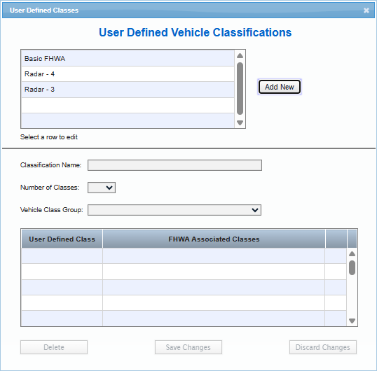 User Defined Classes – ALDOT - PMG Software Professionals