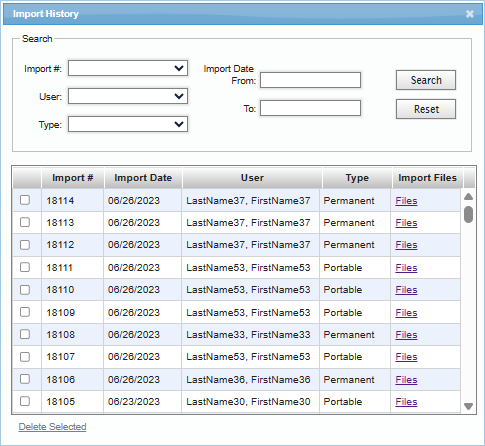 History – ALDOT - PMG Software Professionals